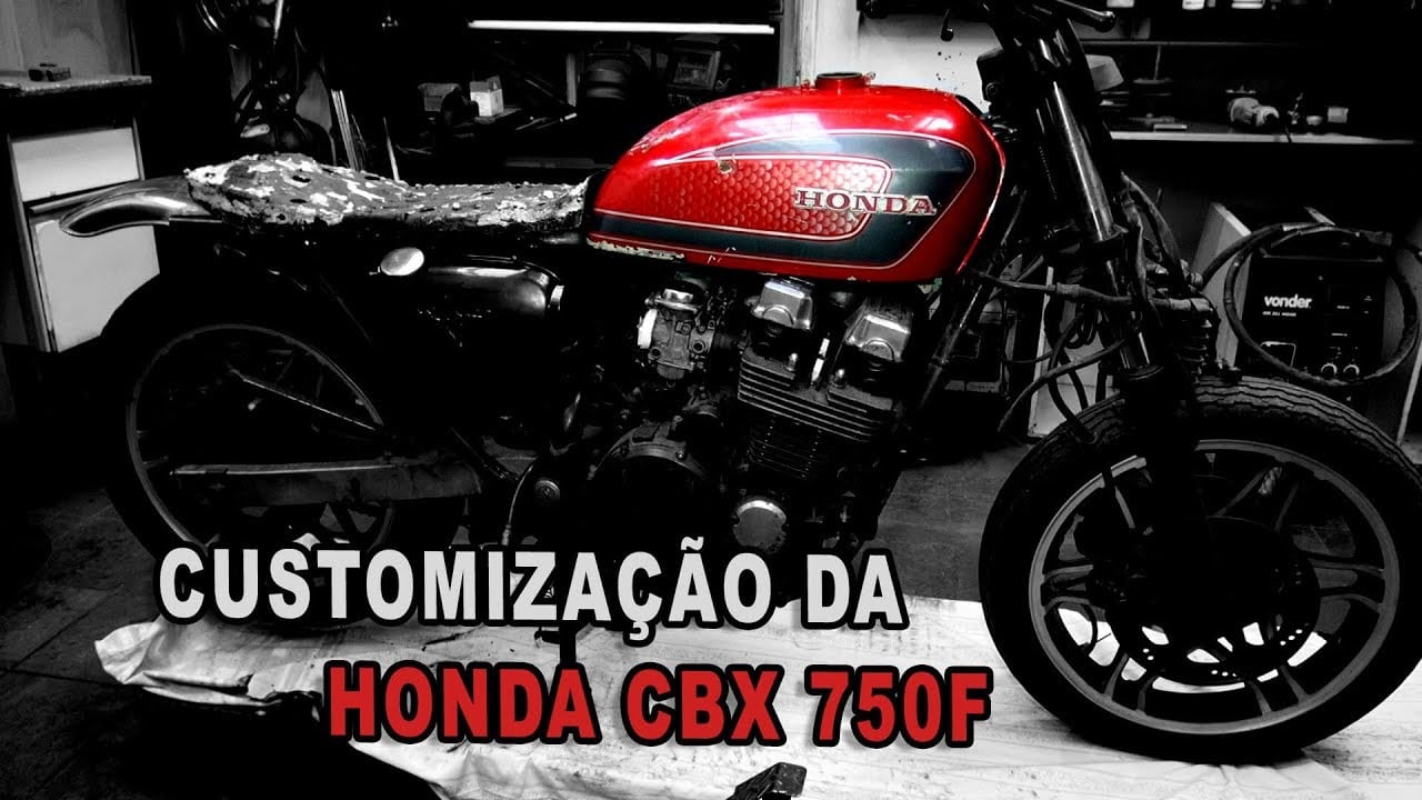 Customização Da Honda Cbx 750f 7 Galo 2ª Parte Momento Moto